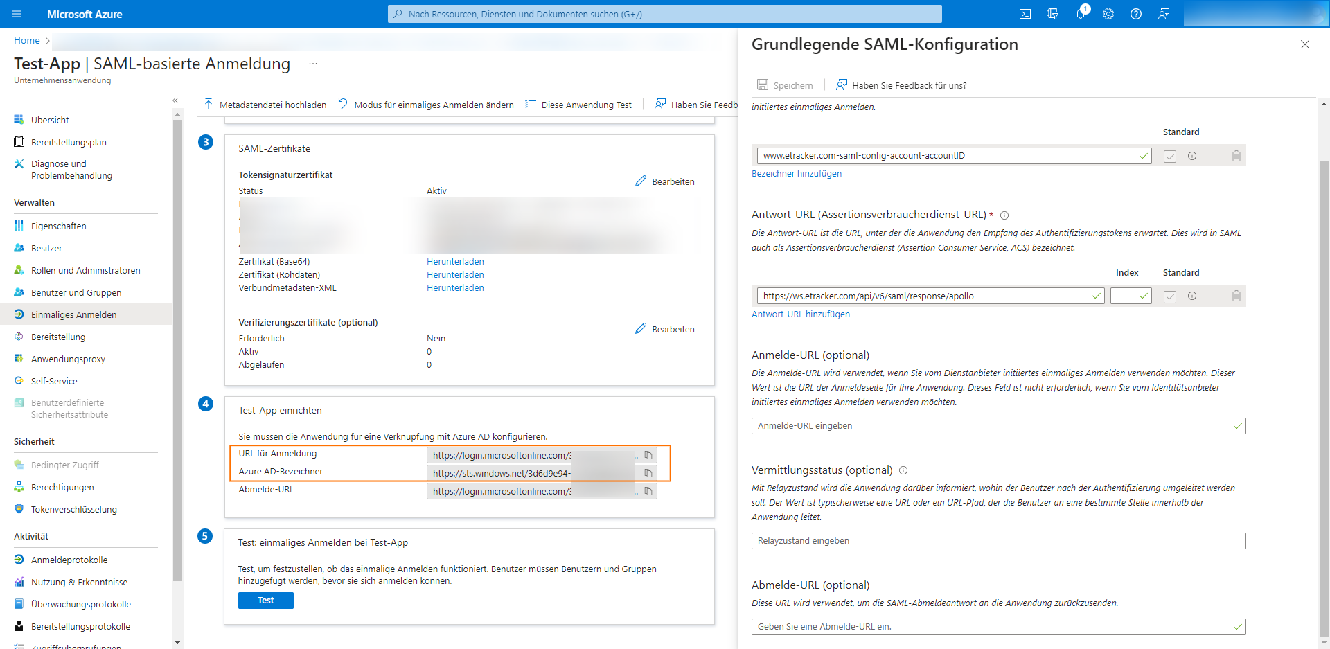 etracker login via SAML SSO - help.etracker.com